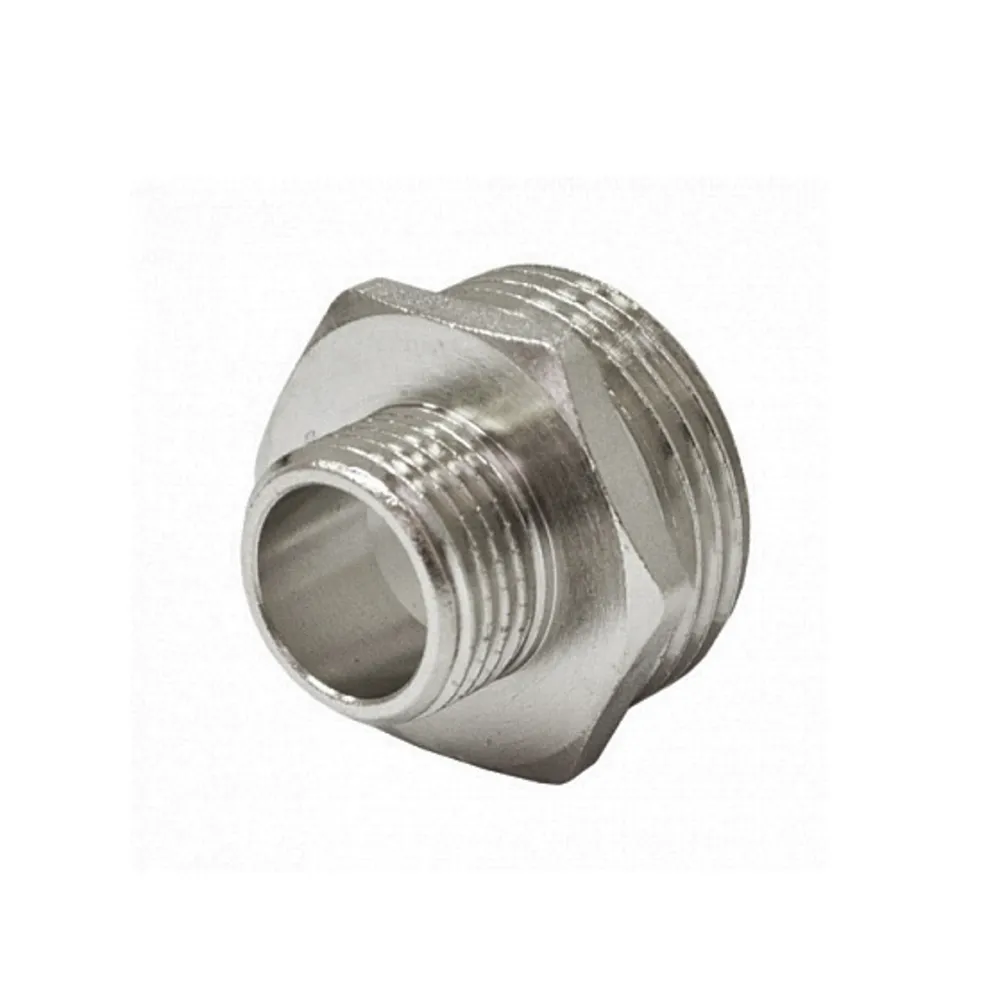 Ниппель переходной 3/4" х 1/2" никелированный STI купить в Кирове по ...